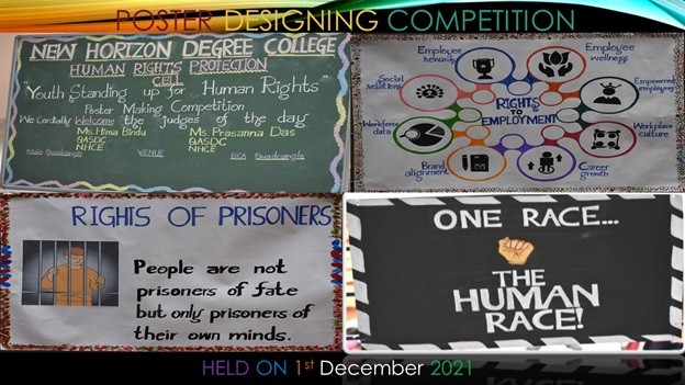 Human Rights Celebrations 2021 - New Horizon College, Marathalli